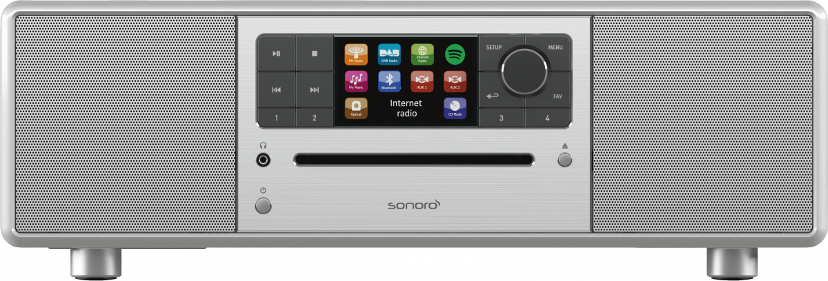 SONORO Prestige Silber | One-Box-Musiksysteme | Ton | Produkte | Radio ...